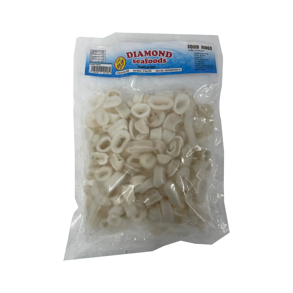Diamond Foods Squid Rings 800g^ - Spicewayfoods.com