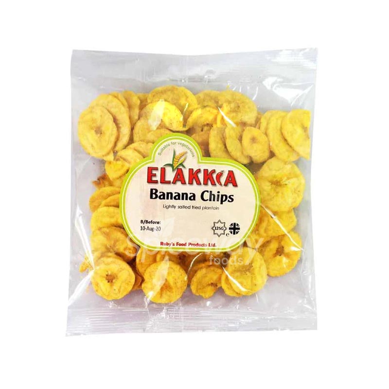 Elakkia Cassava Crisps 125g – Spicewayfoods.com