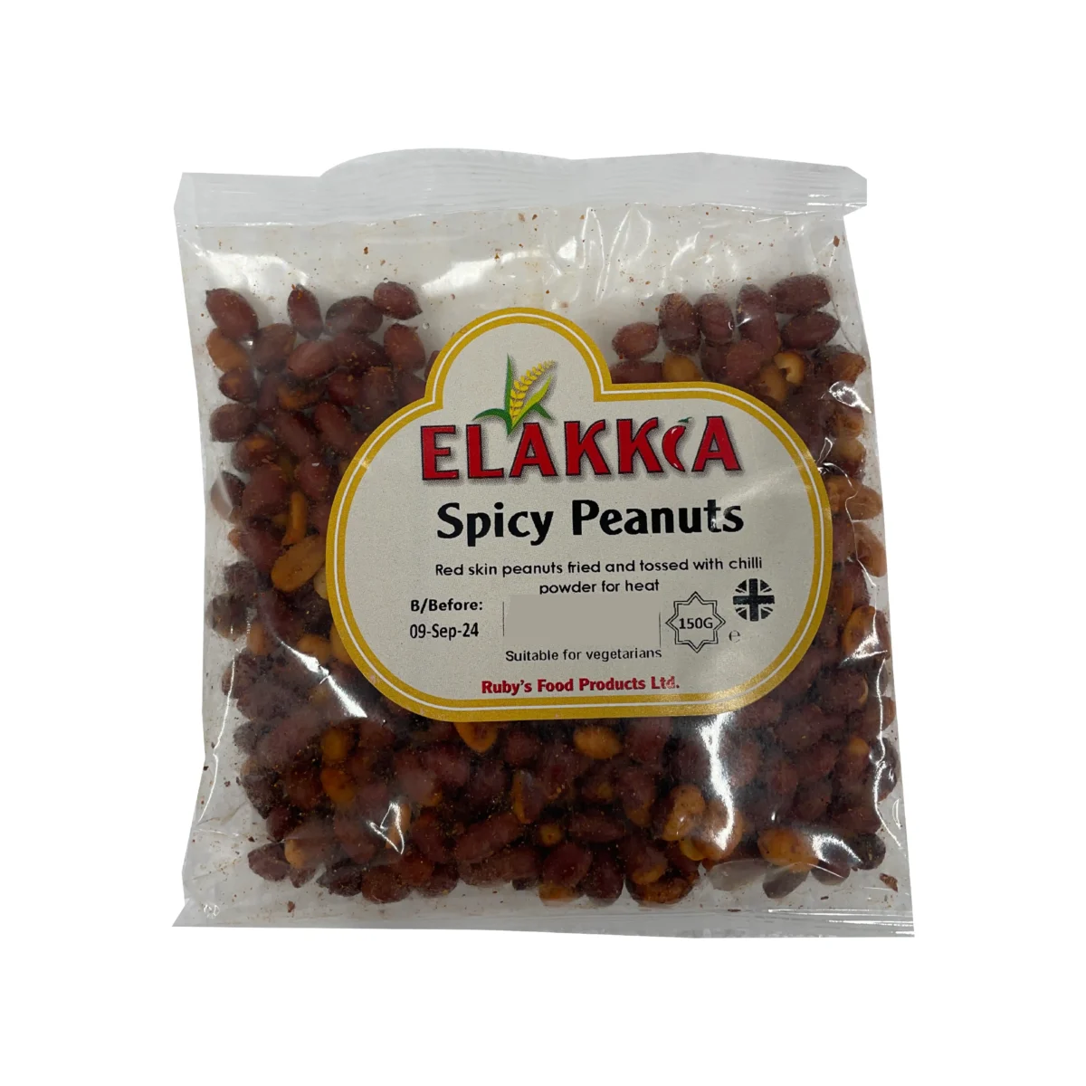 Elakkia Spicy Peanuts 150g^ - Spicewayfoods.com